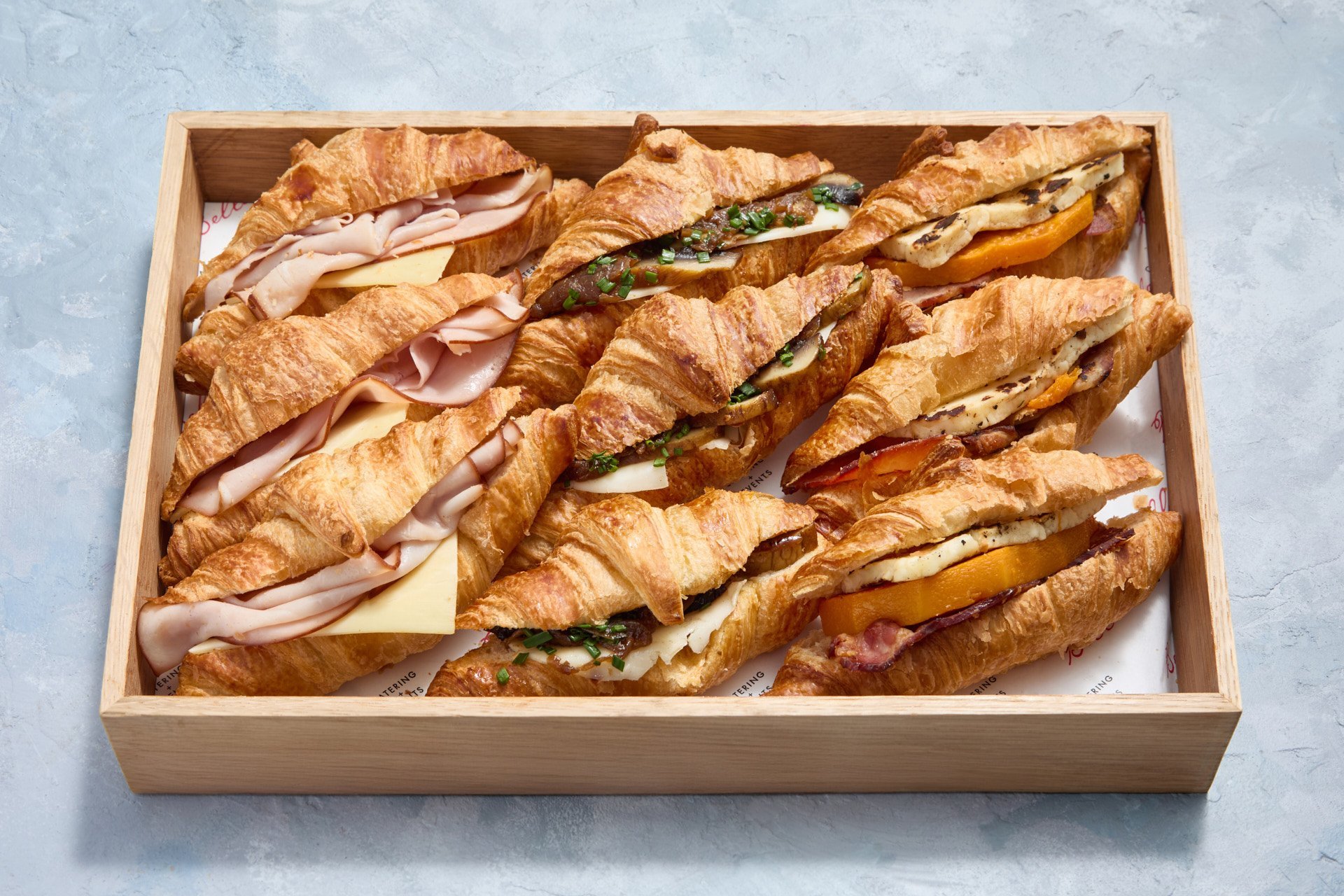 Savoury Gourmet Croissant Box (9pcs)